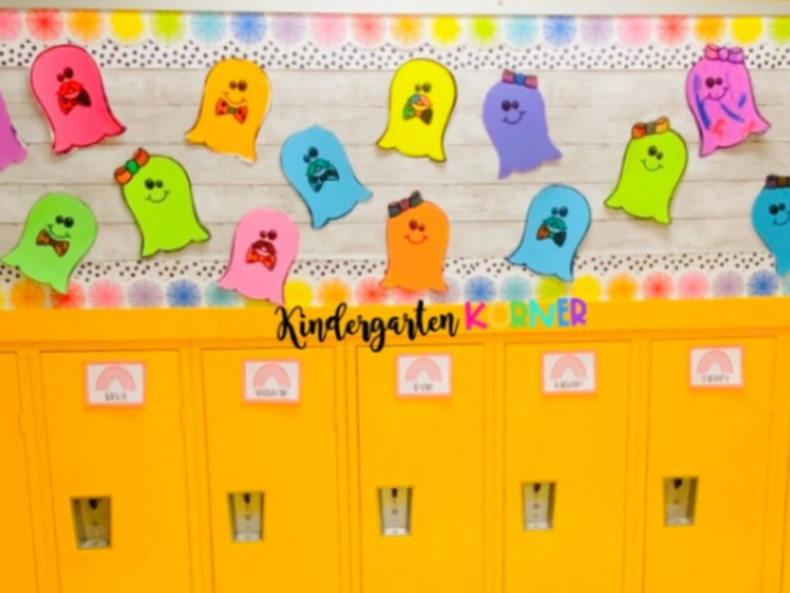 Halloween Bulletin Board Classroom Decor Door Display Fa-boo-lous Work ...