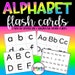 Kindergarten Flash Cards Alphabet Uppercase Letters - Etsy