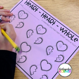 Valentine's Day Bulletin Board and Valentine's Day Math Center - Number ...