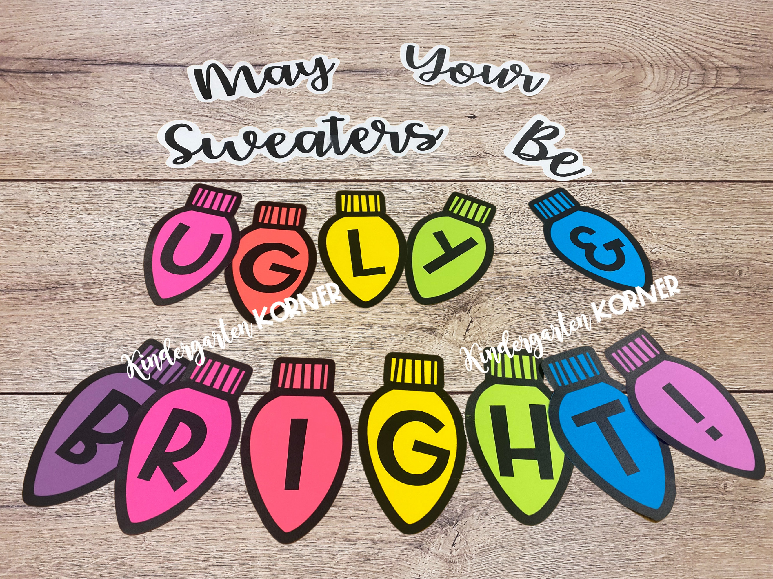 Ugly Sweater Bulletin Board Ugly Sweater Competition / - Etsy