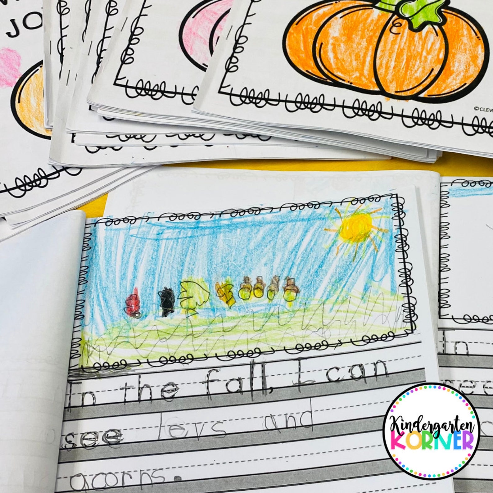 Kindergarten Writing Journals Kindergarten Journal Writing Kindergarten ...