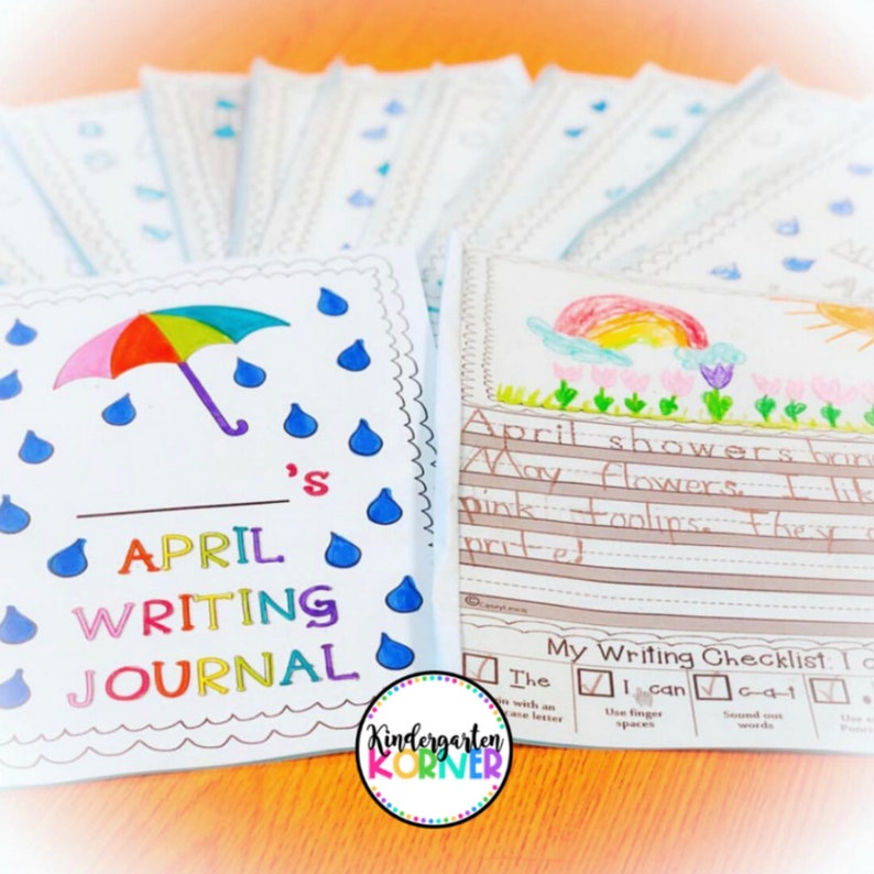 Kindergarten Writing Journals Kindergarten Journal Writing Kindergarten ...