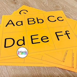 Letter Flash Cards | Uppercase and Lowercase Alphabet Letters ...