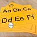 Letter Flash Cards Uppercase and Lowercase Alphabet Letters Flashcards ...