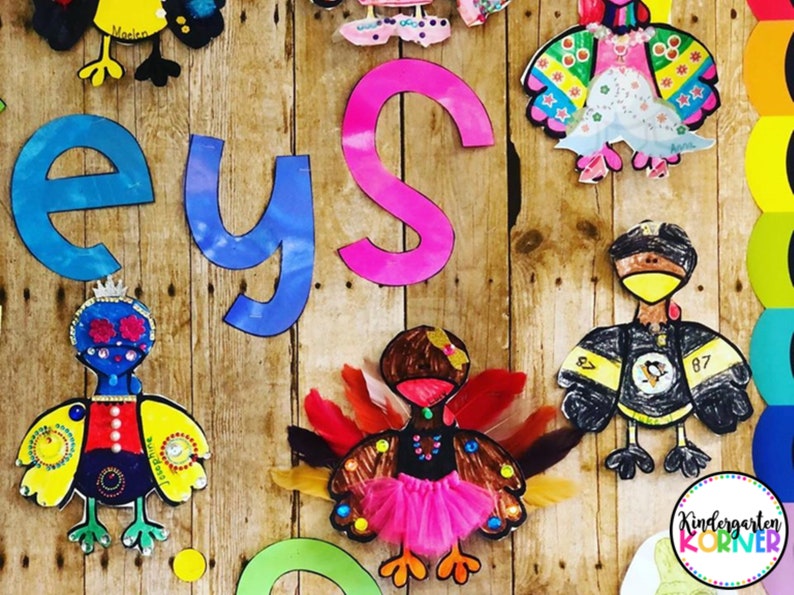 Turkeys in Disguise | Disguise a Turkey Thanksgiving Bulletin Board ...