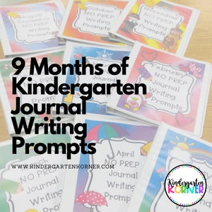 Kindergarten Writing Journals | Kindergarten Journal Writing ...