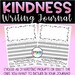 Kindness Journal | Kindness Week | Kindness Writing Journal Prompts ...