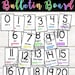 Number Posters Composition Notebook Style Printable Classroom Decor - Etsy