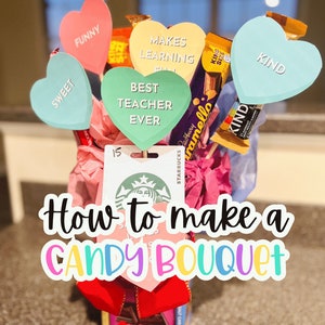 Valentine's Day EDITABLE Hearts With Candy Sayings Conversation Candy ...