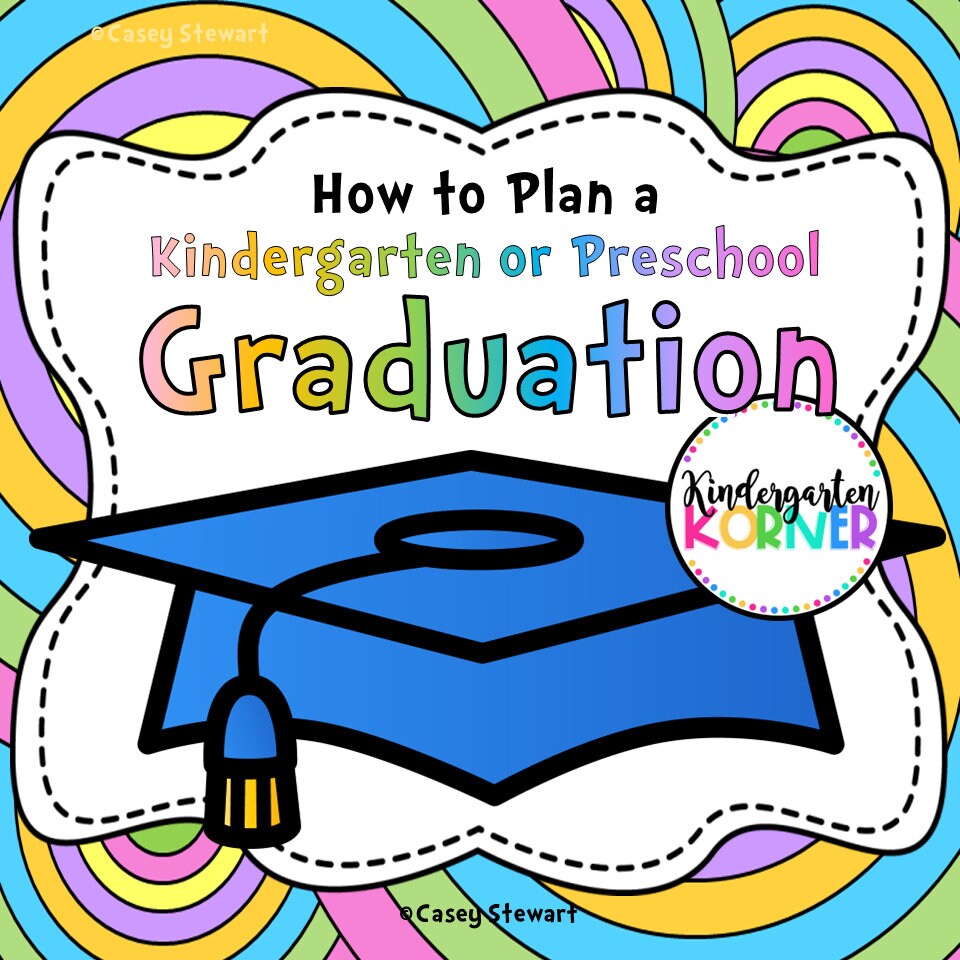 Kindergarten Graduation Program BUNDLE Kindergarten - Etsy