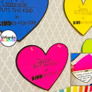 Kindness Bulletin Board, Writing Activity, and Craft | We Put the Kind ...