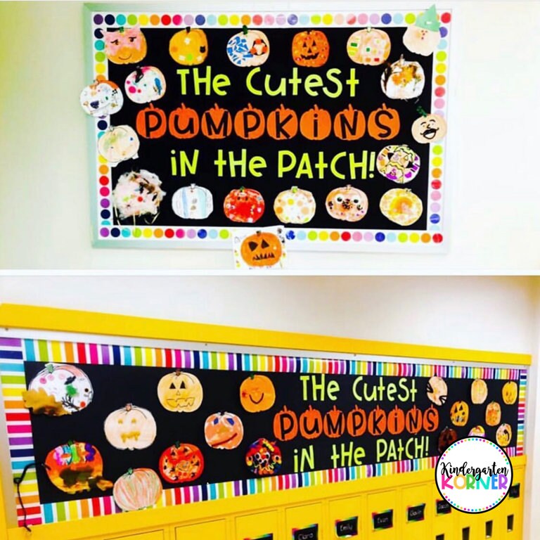 Halloween Bulletin Board Kit | the Cutest Pumpkins in the Patch ...