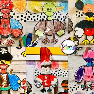 Turkeys in Disguise | Disguise a Turkey Thanksgiving Bulletin Board ...