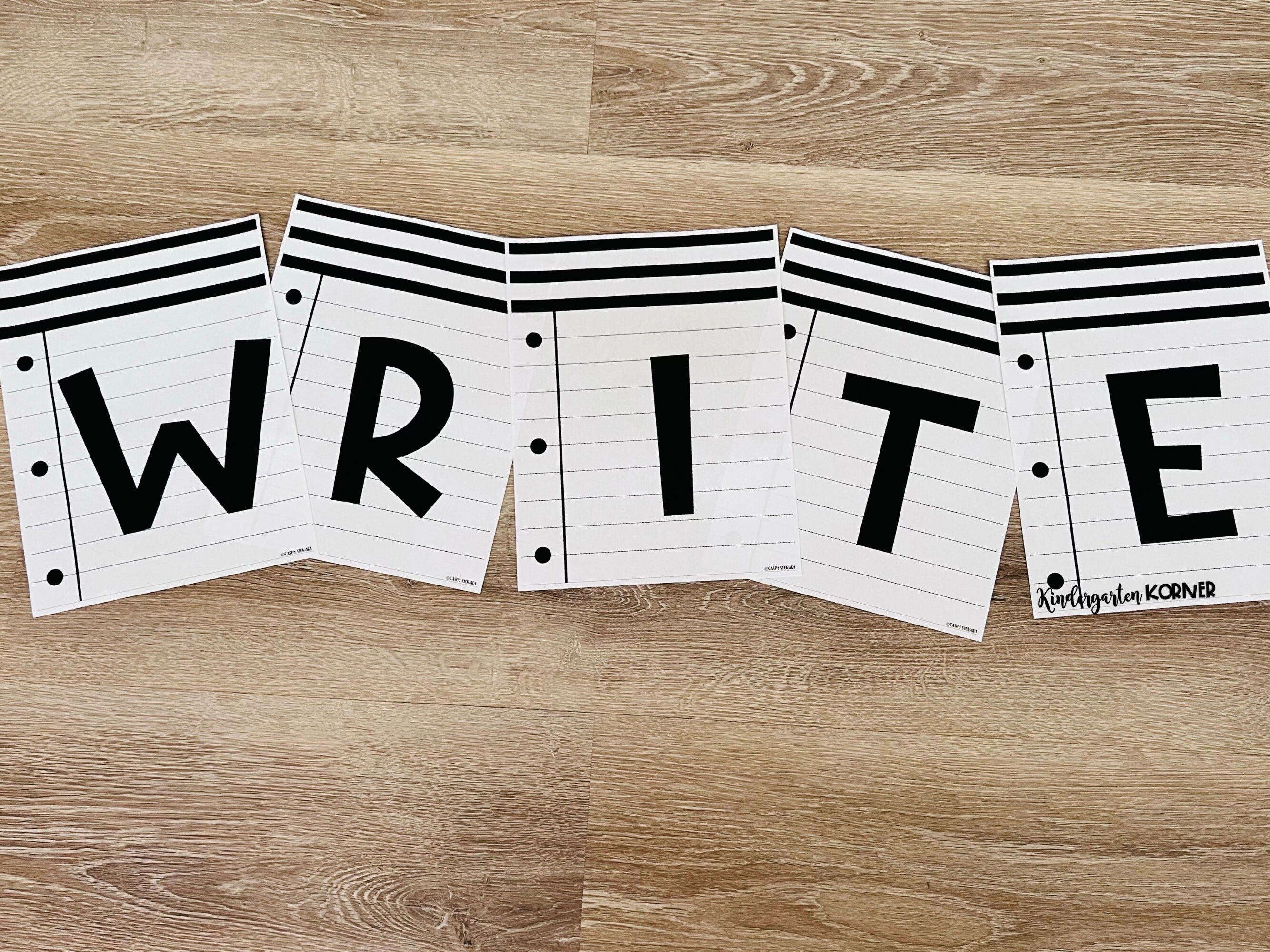 Notepad Writing Paper Bulletin Board Letters | Create Your Own Sign ...