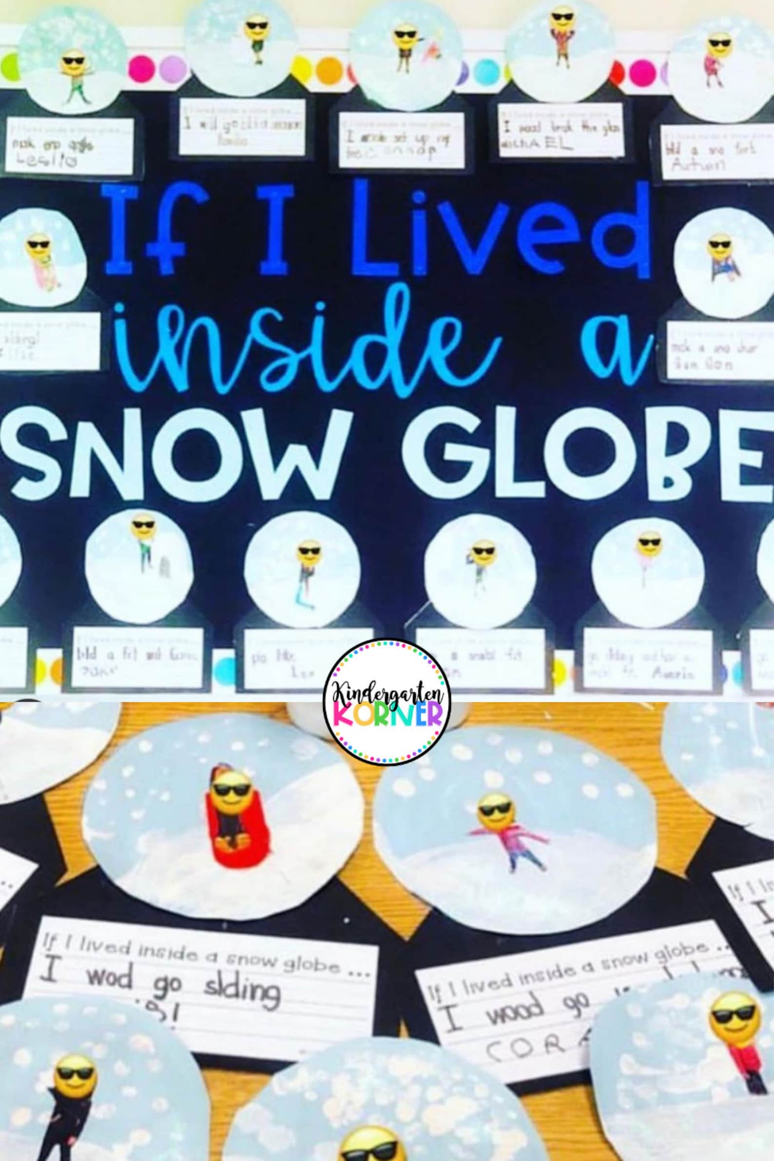 Snowglobe Bulletin Board | Snow Globe Craft and Writing | Winter ...