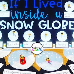 Snowglobe Bulletin Board | Snow Globe Craft and Writing | Winter ...