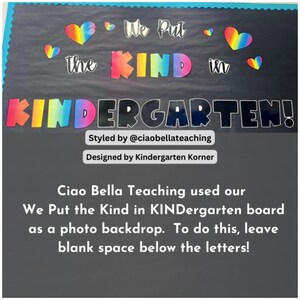 Kindness Bulletin Board, Writing Activity, and Craft | We Put the Kind ...