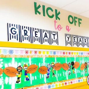 Football Bulletin Board | Football Craft and Football Writing Templates ...