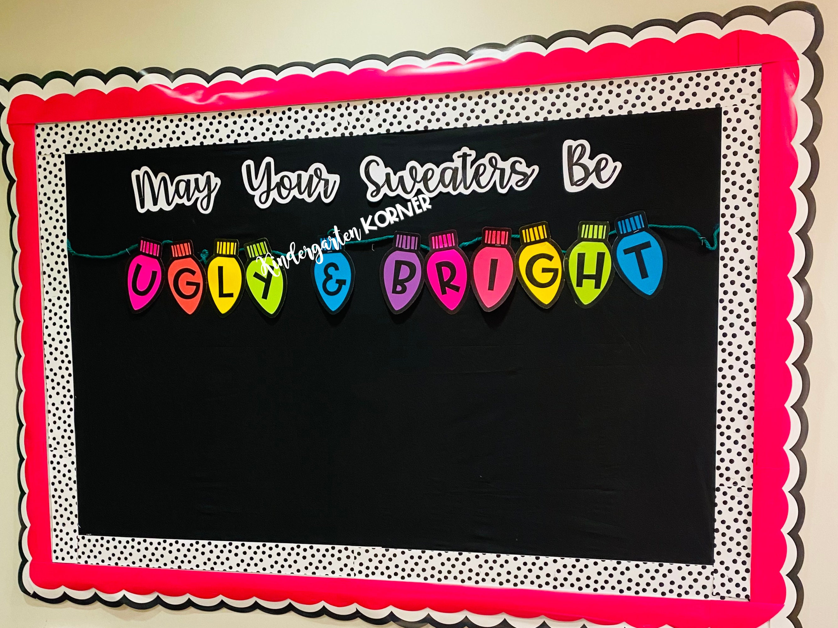 Ugly Sweater Bulletin Board Ugly Sweater Competition / - Etsy