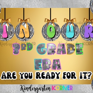 In Our 3rd Grade Era Bulletin Board | Third Grade Eras Back to School ...