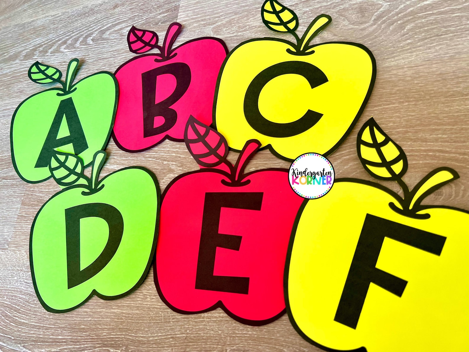 Apples Bulletin Board Letters | Custom Signs, Banners, Displays, Door ...