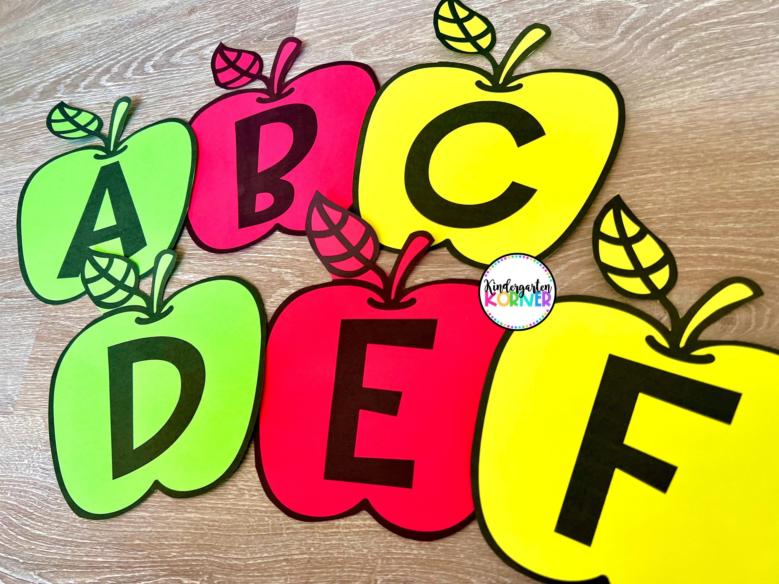 Apples Bulletin Board Letters Custom Signs, Banners, Displays, Door ...