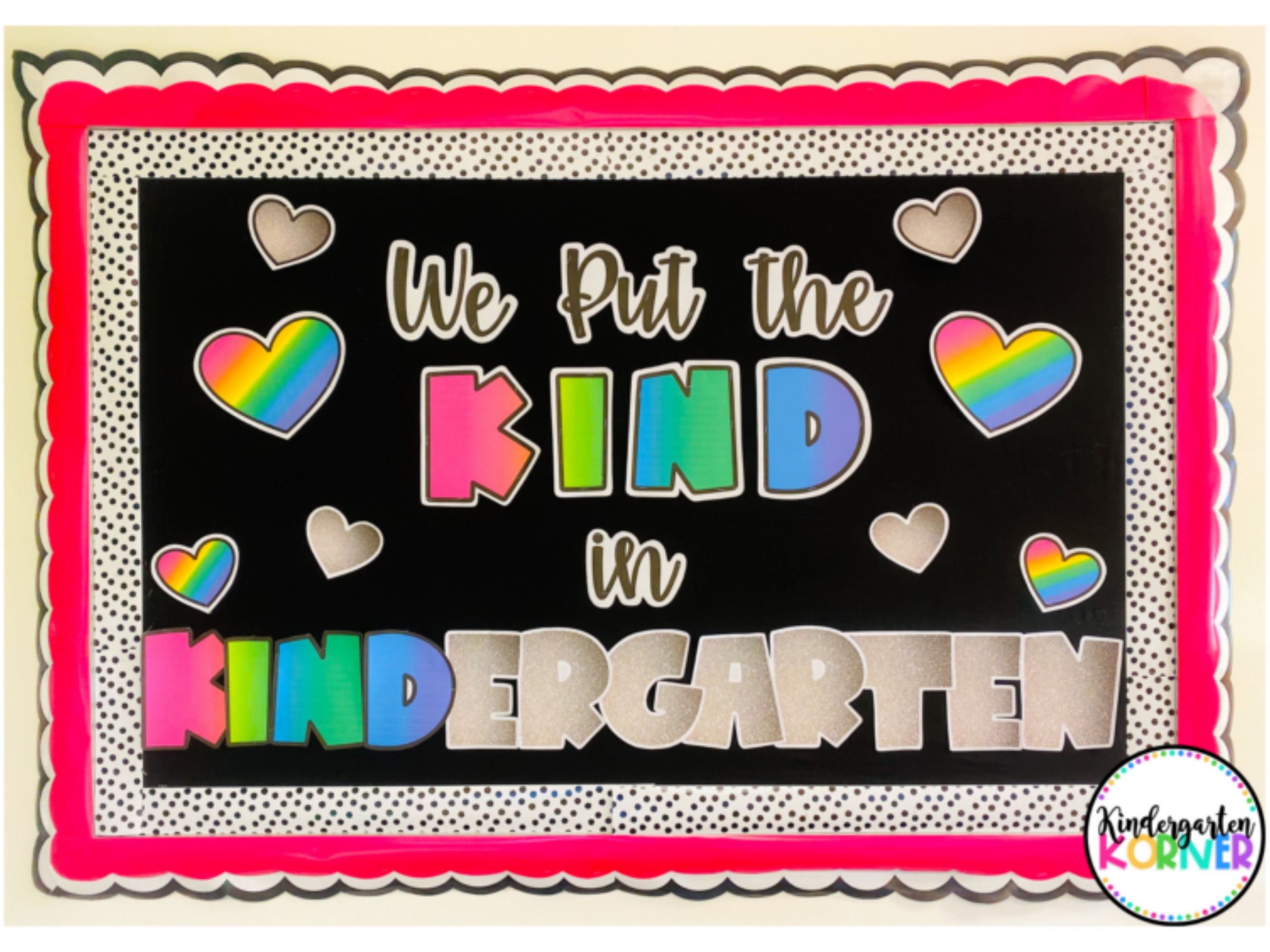 Kindness Bulletin Board, Writing Activity, and Craft We Put the Kind in ...