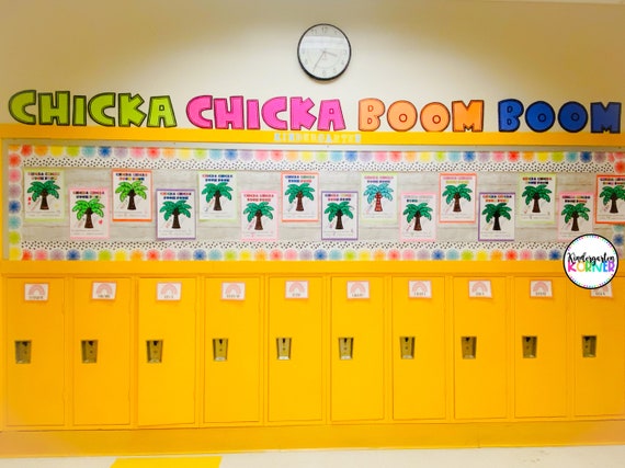 Chicka Chicka Boom Boom Bulletin Board Writing Craft - Etsy