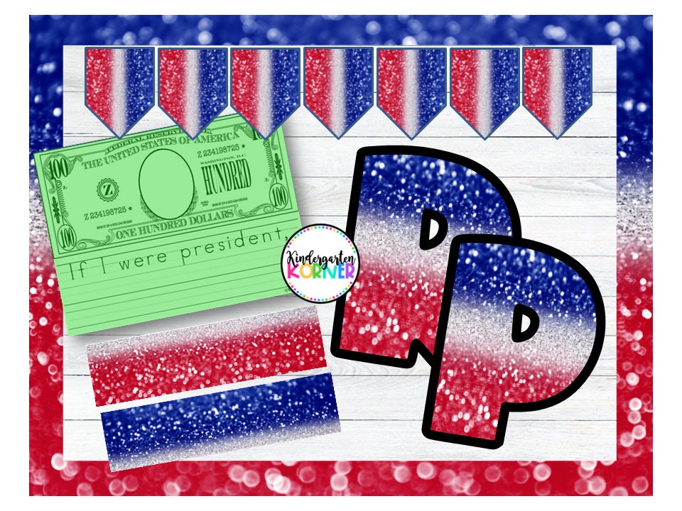 Presidents' Day Writing and Bulletin Board | Kindergarten, 1st Grade ...