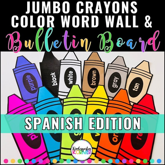 Spanish Colours Words