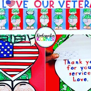 Veterans Day Bulletin Board | Writing, Craft, Bulletin Board Letters ...