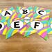 Bulletin Board Letters Pastel Pennant Style Banner Custom - Etsy