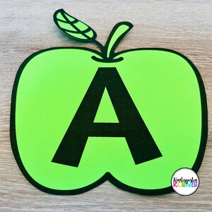 Apples Bulletin Board Letters | Custom Signs, Banners, Displays, Door ...