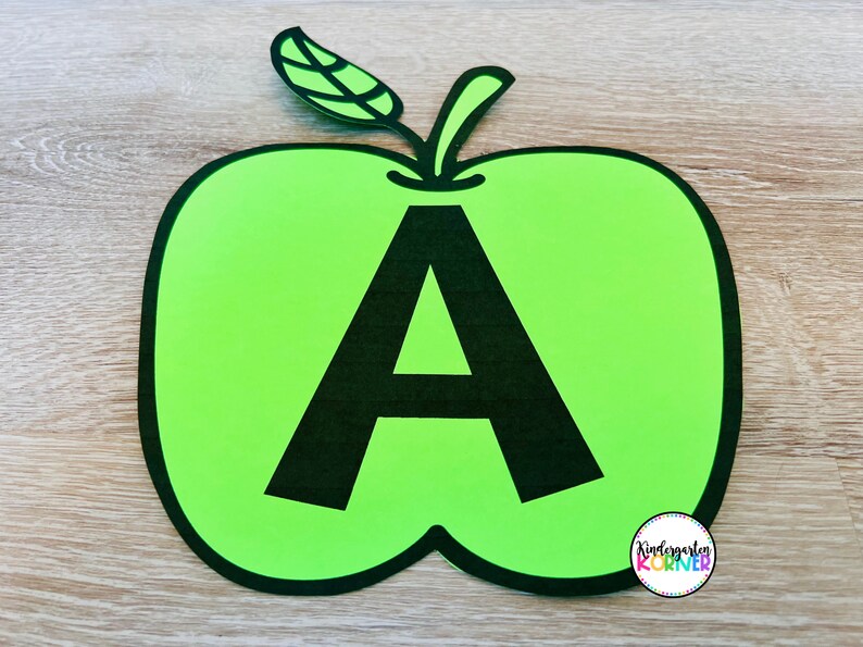 Apples Bulletin Board Letters Custom Signs, Banners, Displays, Door ...