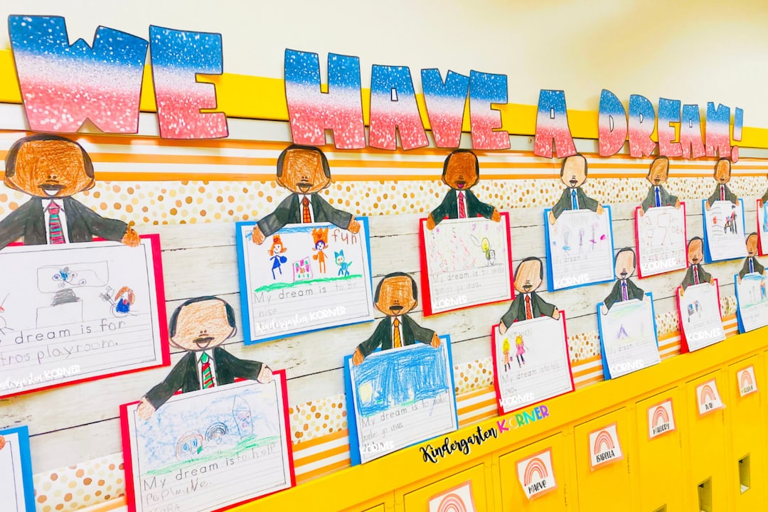 Martin Luther King, Jr. Bulletin Board, Writing, Craft | MLK | Dr ...