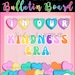 In Our Kindness Era Bulletin Board and Writing Activity | Printable ...