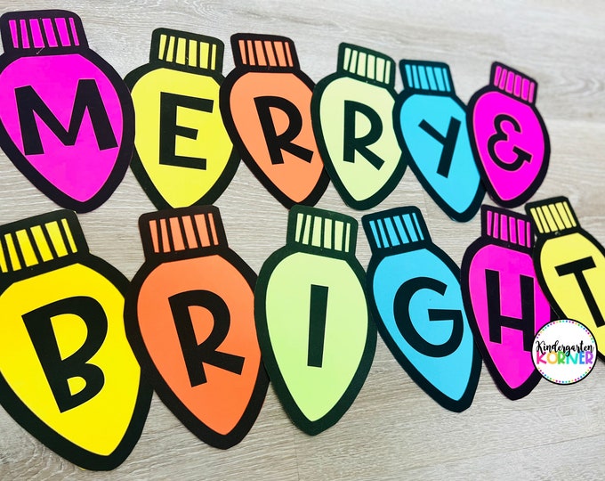 Teachers School Bulletin Board Cutouts DIY Kit light up the World With ...