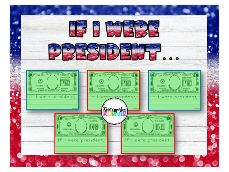 Presidents' Day Writing and Bulletin Board | Kindergarten, 1st Grade ...