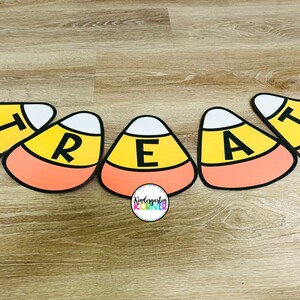 Candy Corn Bulletin Board Letters | Halloween Accents | Halloween ...