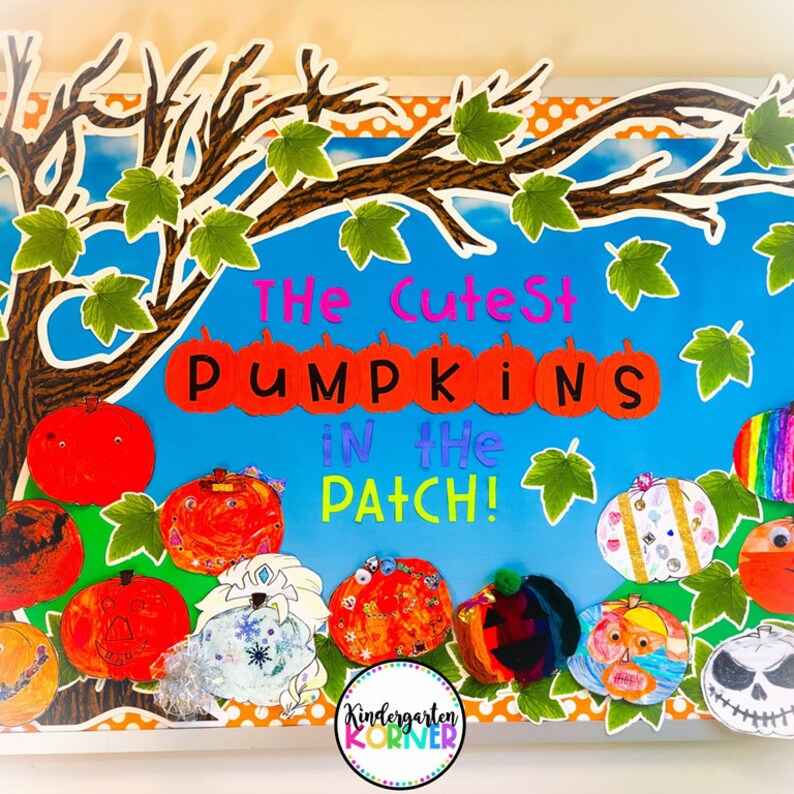 Halloween Bulletin Board Kit | the Cutest Pumpkins in the Patch ...