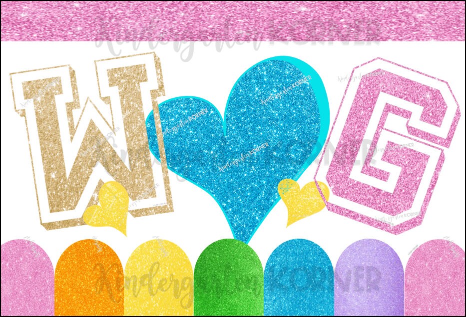 Welcome to Third Grade Varsity Letters Bulletin Board Printable Rainbow ...