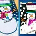 Snowmen at Night Winter Bulletin Board Kit | Snowman Writing and Craft ...