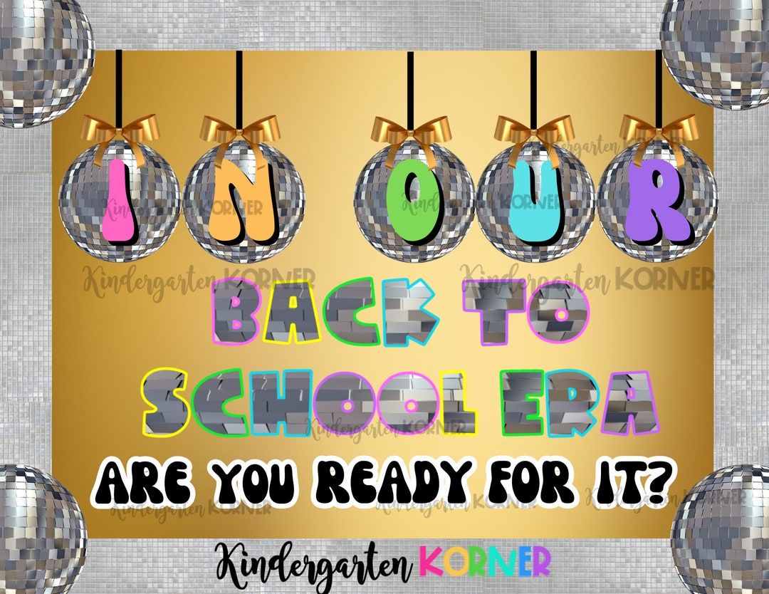 In Our Back to School Era Bulletin Board | Beginning of the Year ...