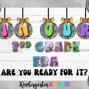 In Our 3rd Grade Era Bulletin Board | Third Grade Eras Back to School ...