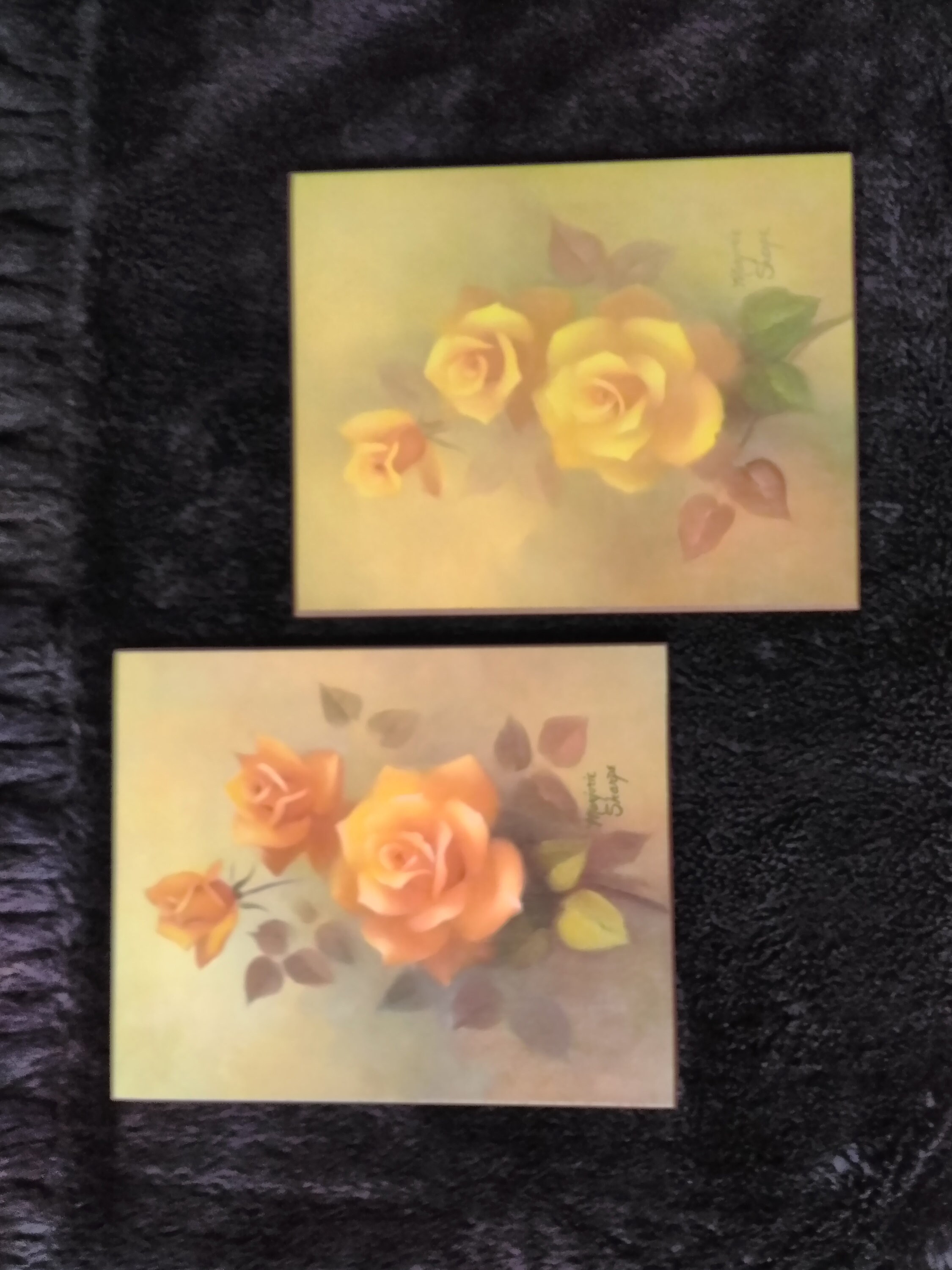 Lovely Rose Oil Paintings by Margorie Sharpe - Etsy