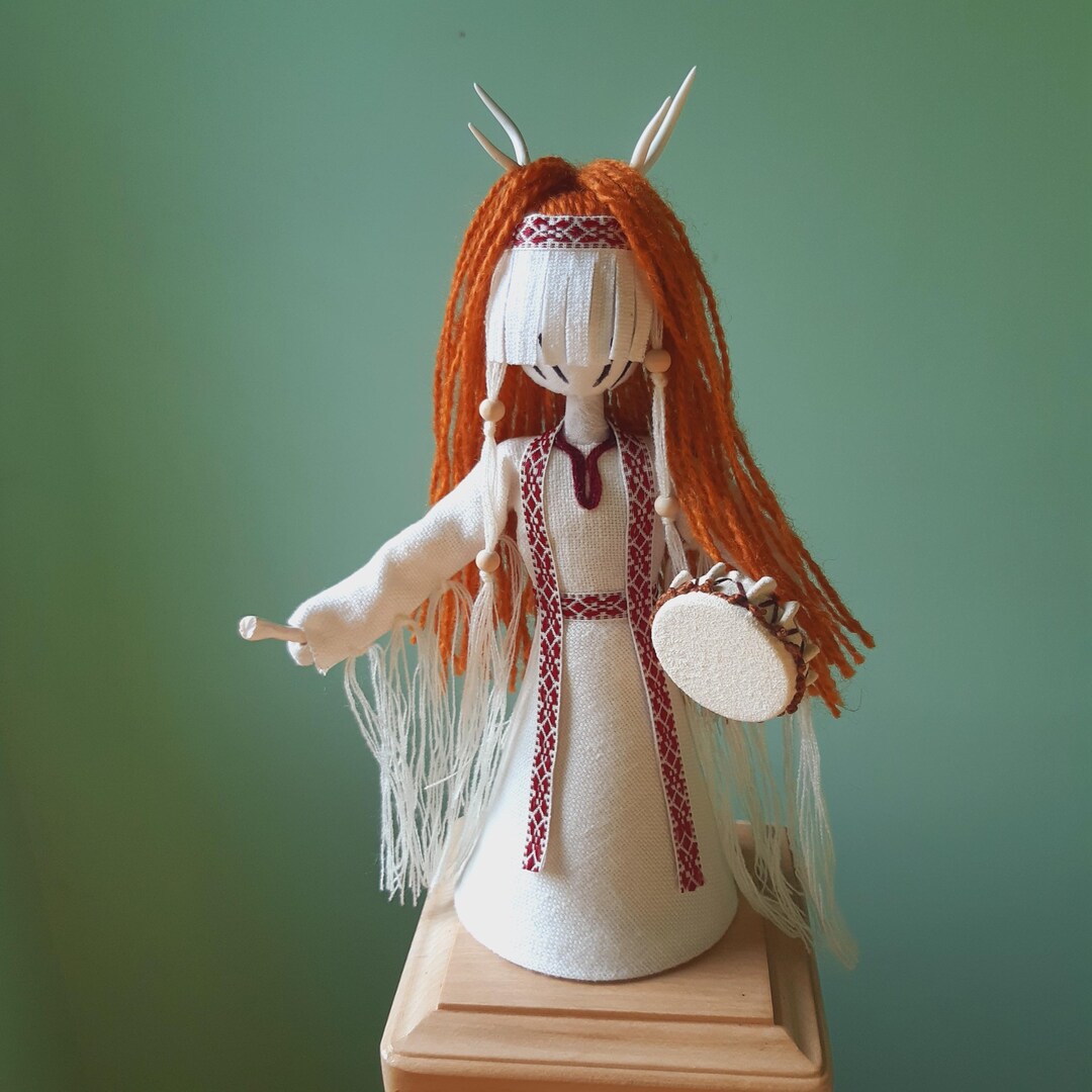 Heilung Doll Maria Franz Inspired Handmade Art Doll. Volva, Pagan Altar ...