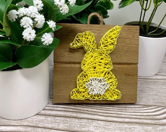 Rabbit String Art - Etsy