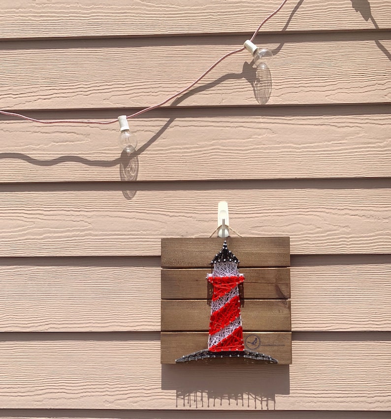 Lighthouse String Art / decoración del hogar con tema náutico - Etsy España
