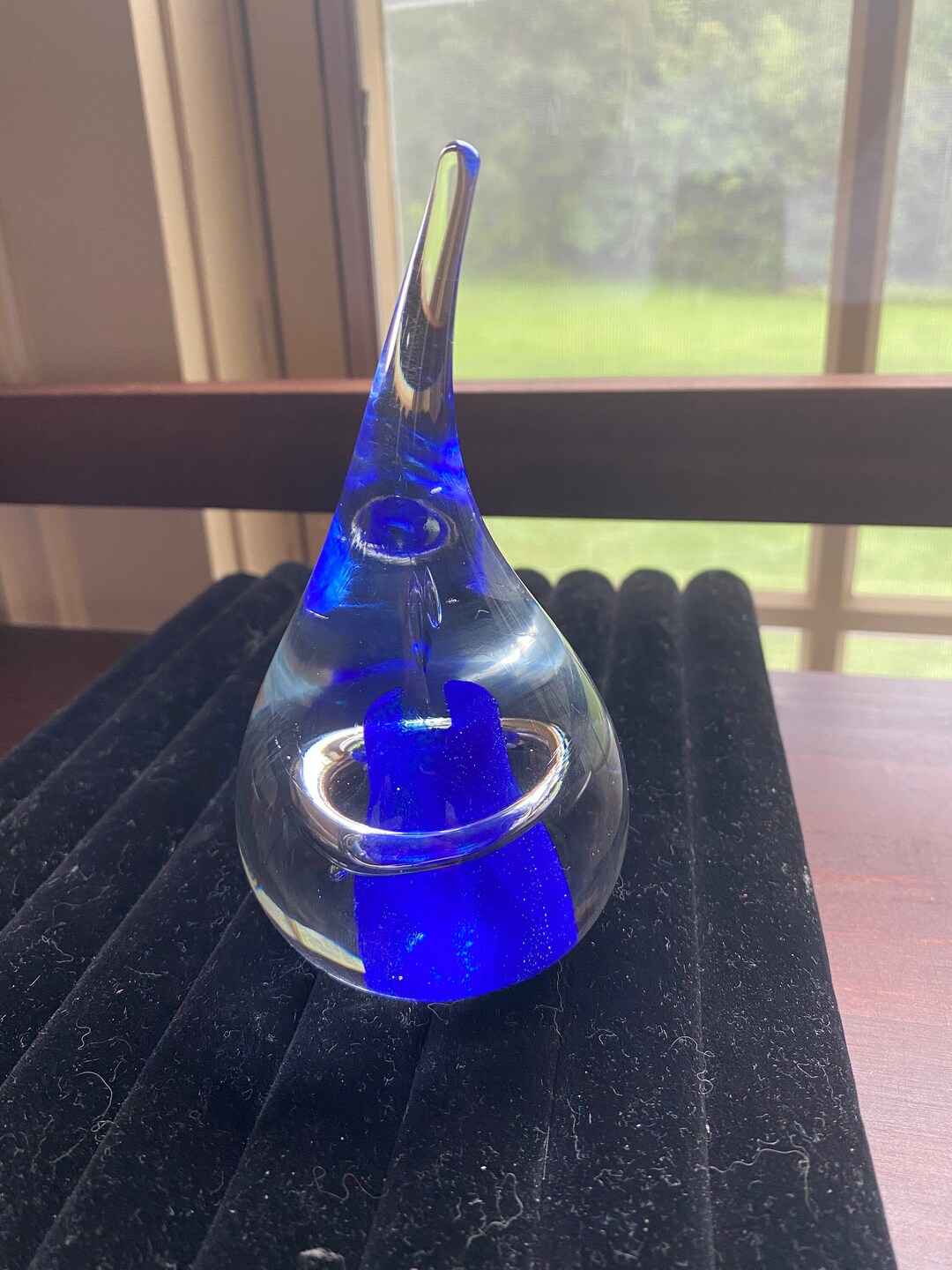 Beautiful Hand-blown Paperweight, Signed Adam Jablonski - Etsy