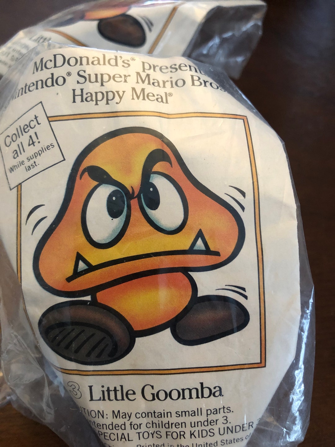 Mcdonald's Nintendo Super Mario Bros. "little Goomba" Happy Meal Toy - Etsy